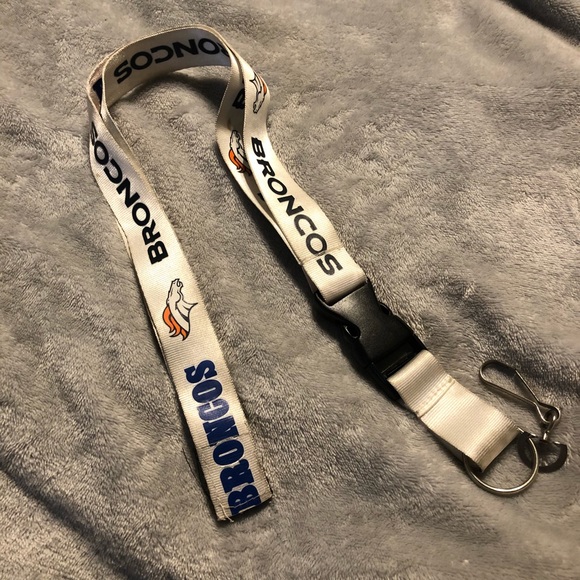 NFL | Other | Nfl Denver Broncos Key Chain Lanyard | Poshmark